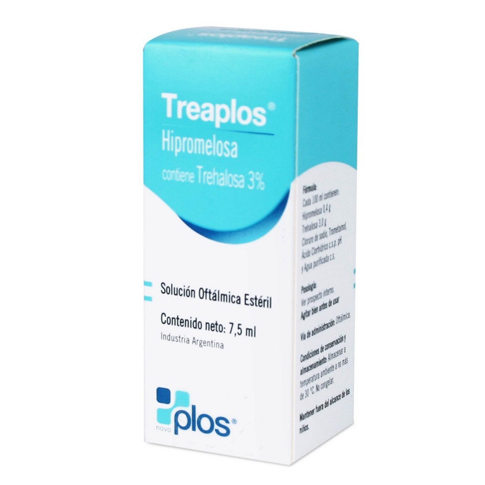Treaplos Hipromelosa 0,3% Solución Oftálmica 8 mL | Cruz Verde