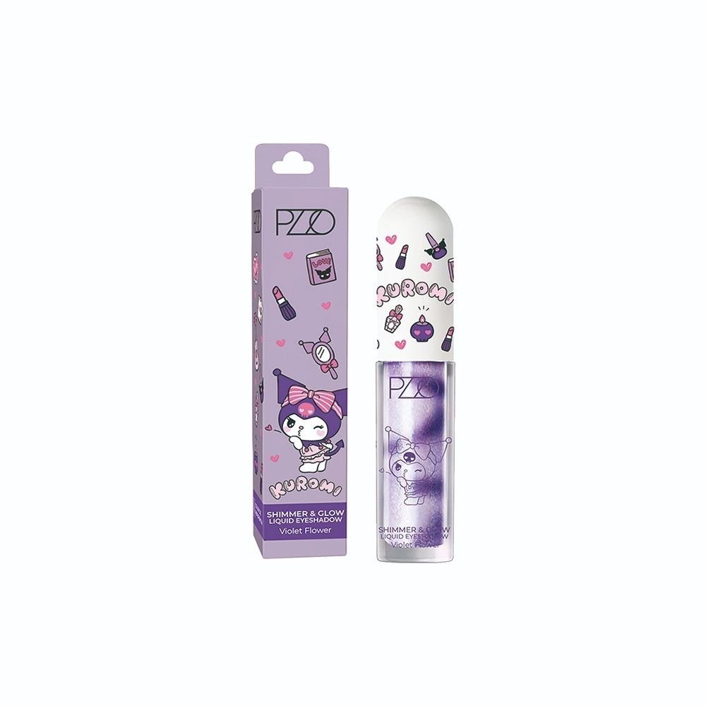 Sombra Pzzo Shimmer & Glow Liquid Eyesh Violet Flower | Cruz Verde