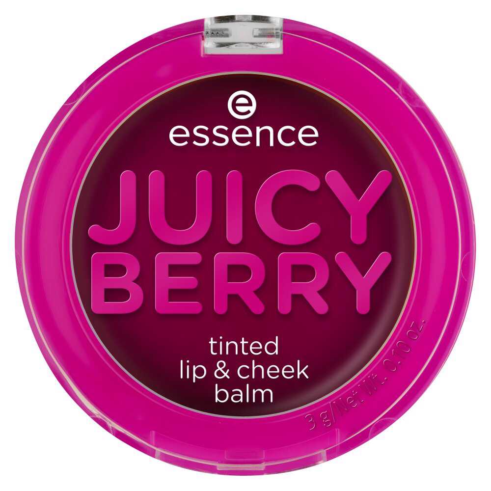 Bálsamo Para Labios y Mejillas con Color Juicy Berry