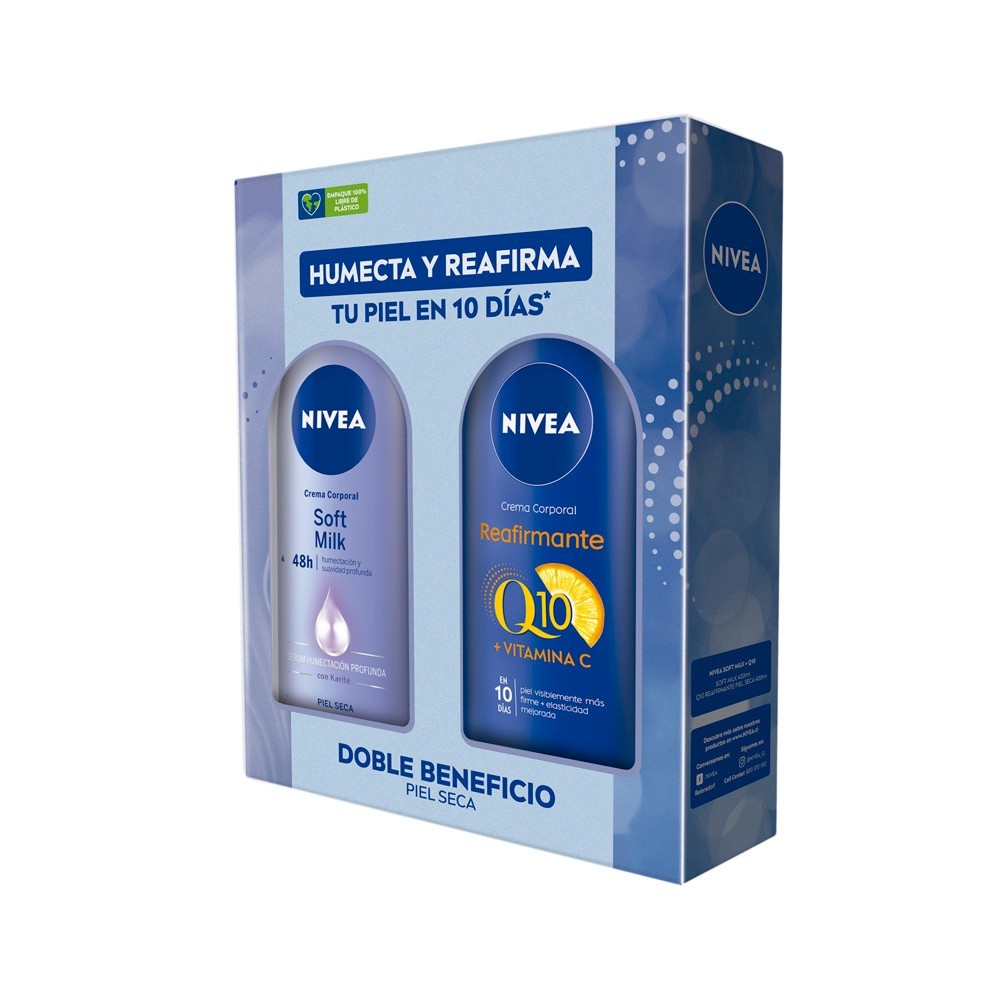 Soft Milk 400ml + Milk Q10 400ml | Cruz Verde