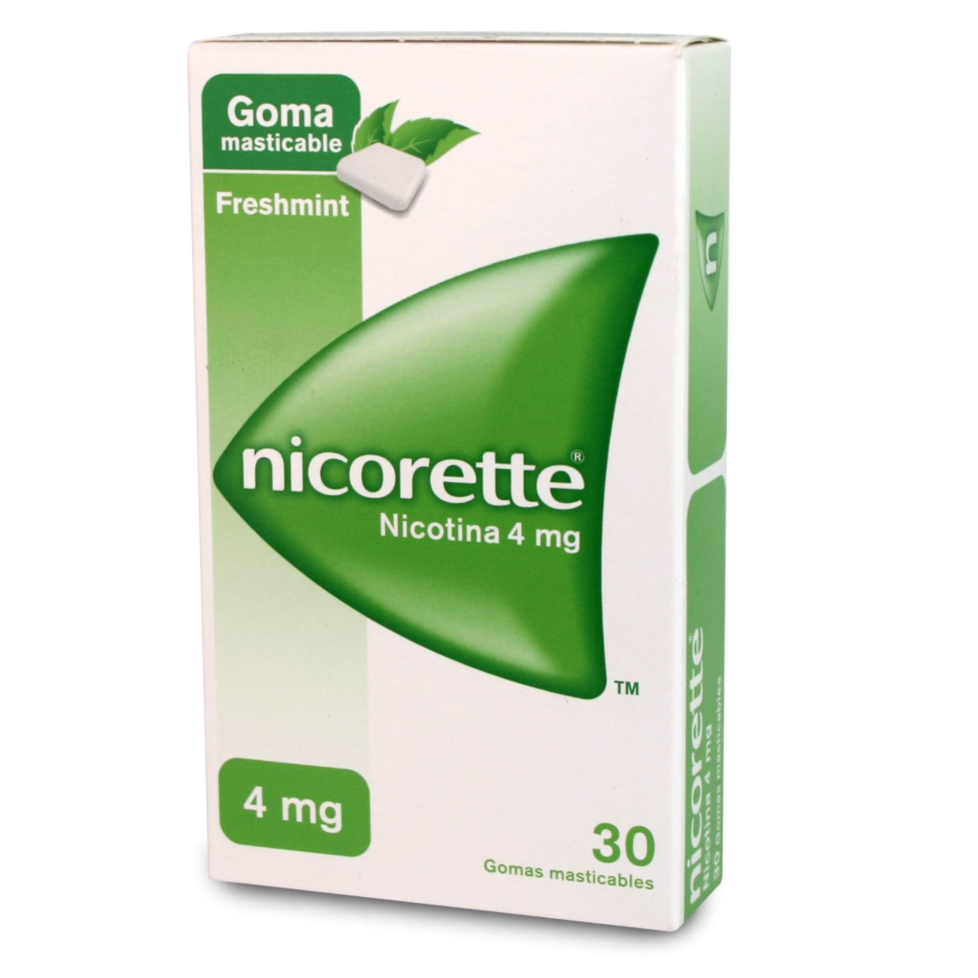 Nicorette Freshmint Nicotina 4 mg 30 Comprimidos Masticables | Cruz Verde