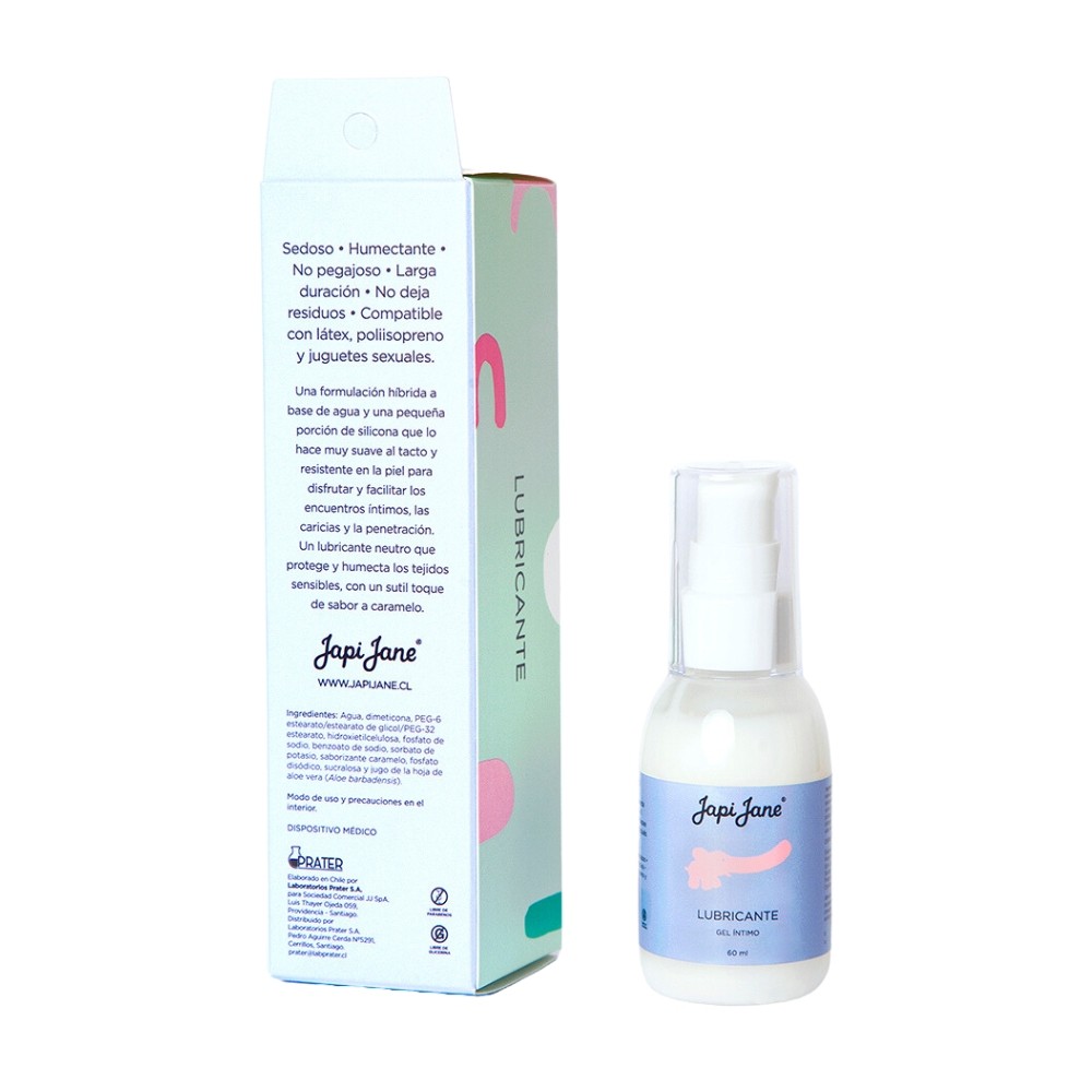 Bentley Gel Lubricante Intimo Japi Jane 60 mL | Cruz Verde