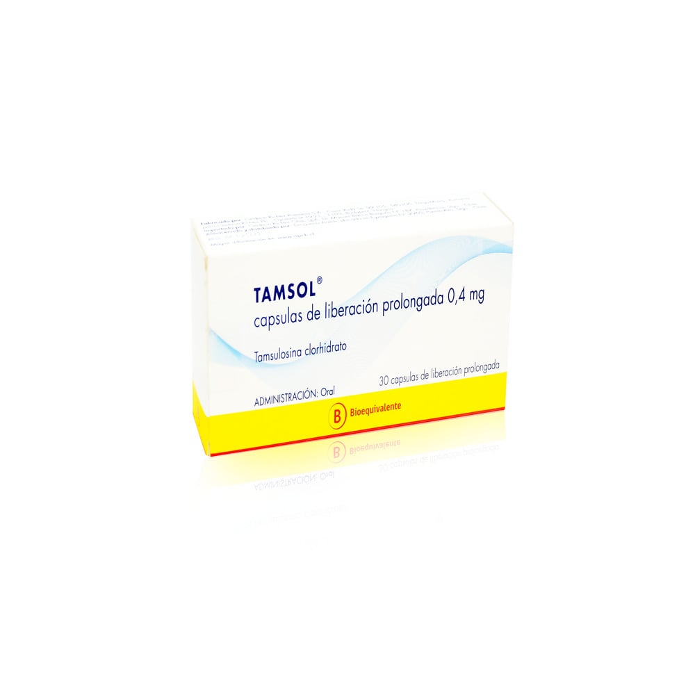 Tamsol 0,4 mg 30 Cápsulas De Liberación Prolongada - FarmaCompara
