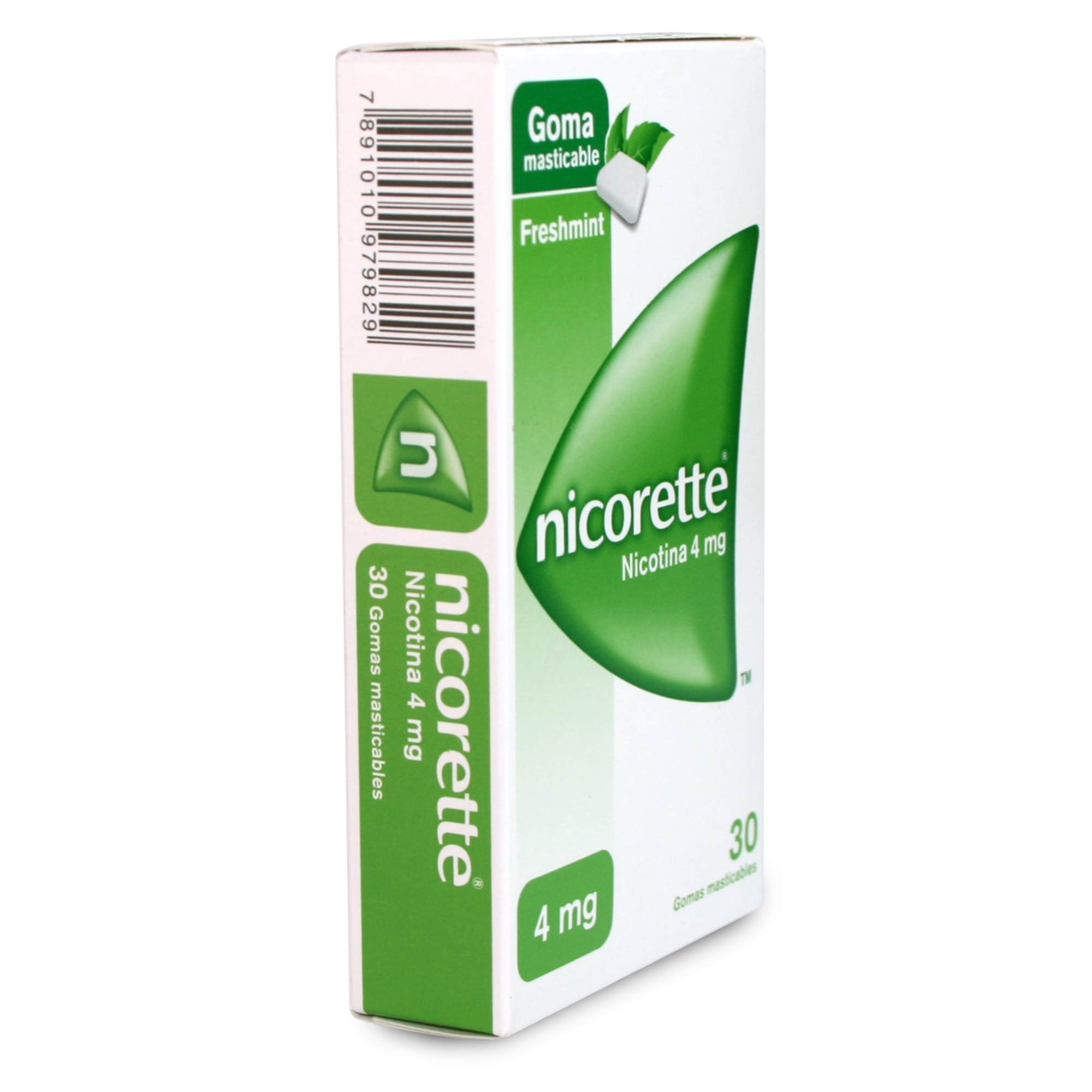 Nicorette Freshmint Nicotina 4 mg 30 Comprimidos Masticables | Cruz Verde