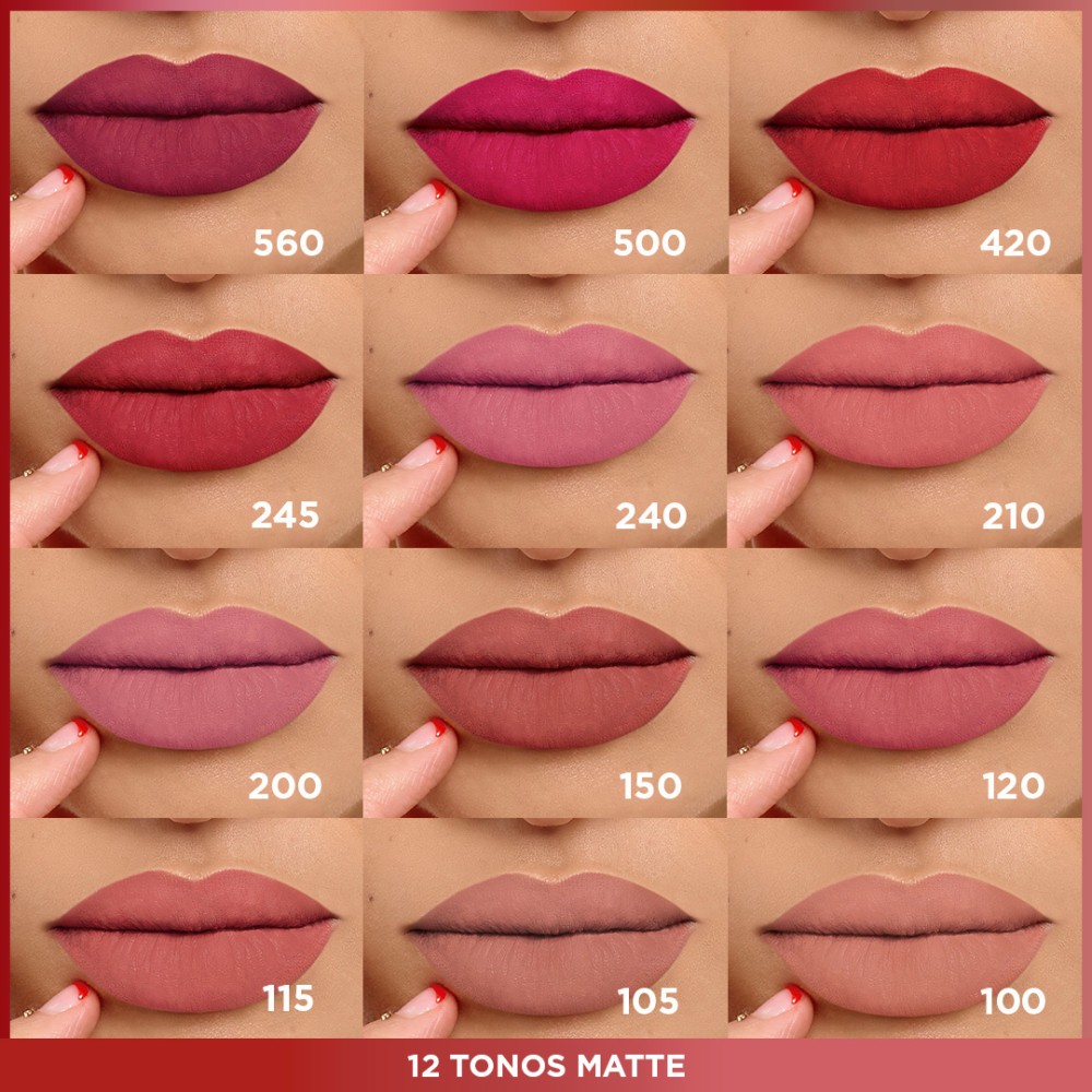 Labial Líquido Infallible Le Matte Resistance 245 French Kiss 2.7ml ...