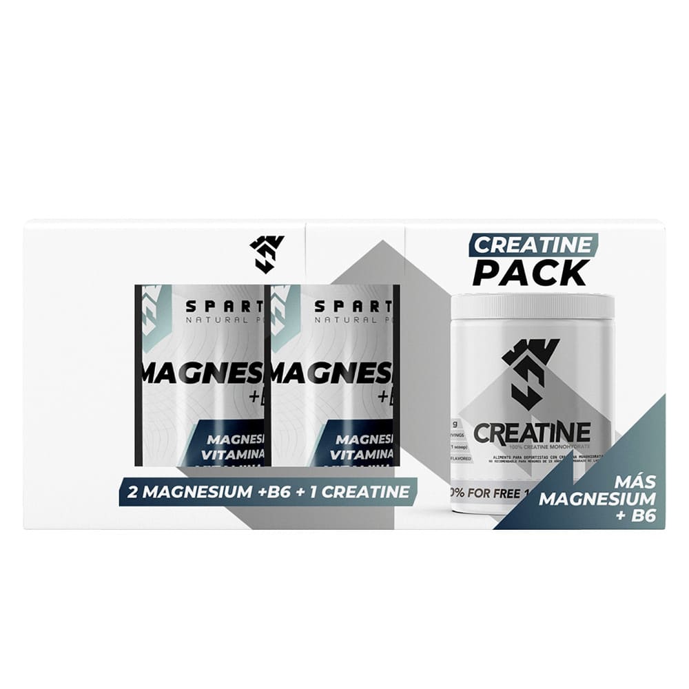 Spartan Pack Creatine + Magnesium B6 1039gr | Cruz Verde