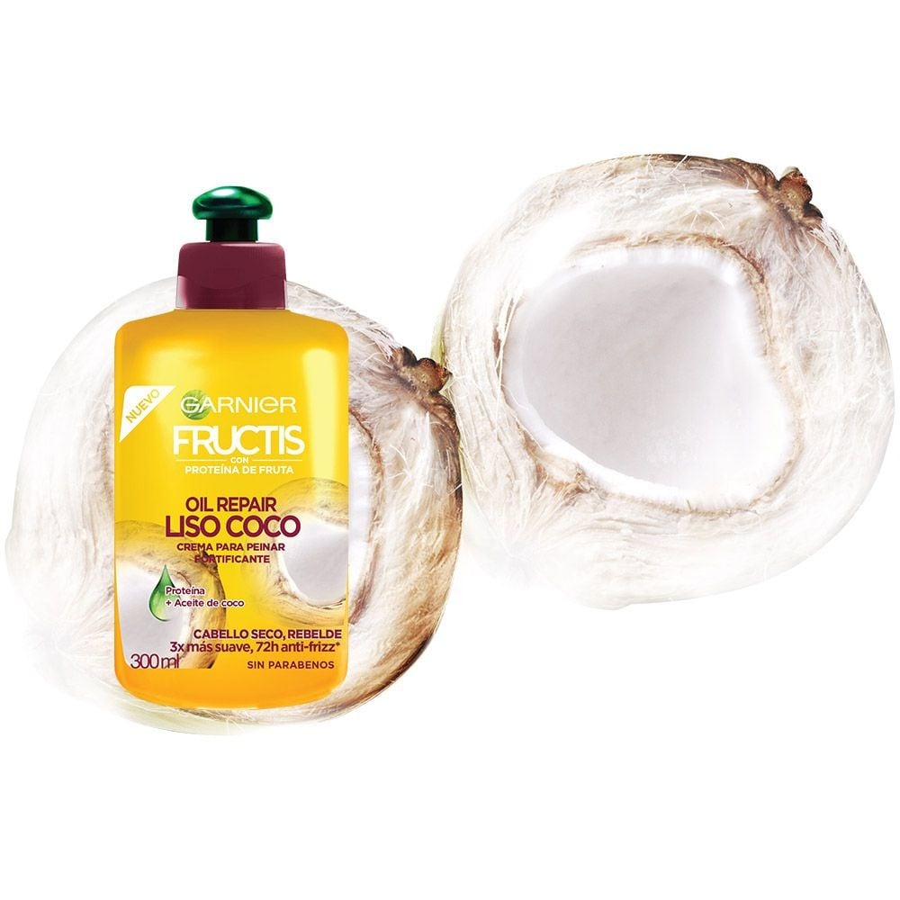 Liso Coco Crema Para Peinar 300 mL | Cruz Verde