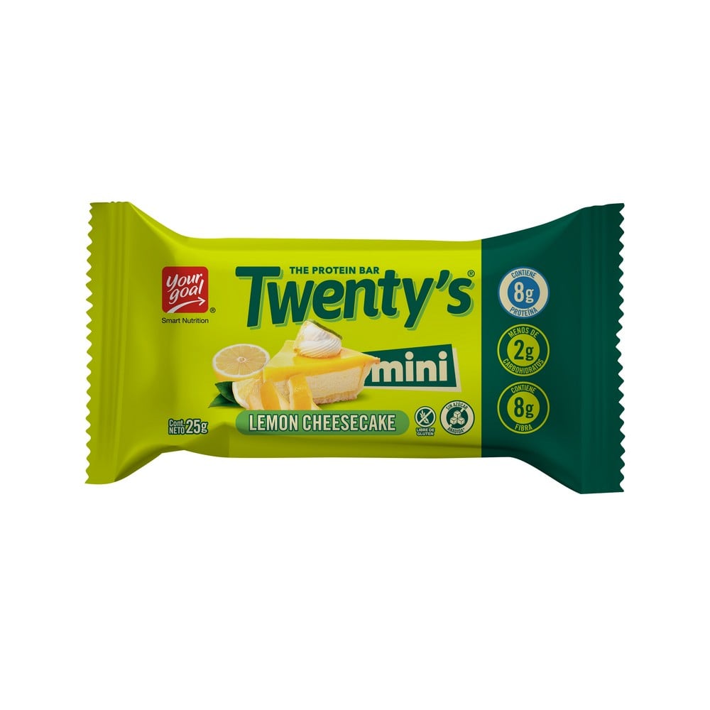 Twentys Mini Barra De Proteina Lemon Cheesecake 25Gr | Cruz Verde