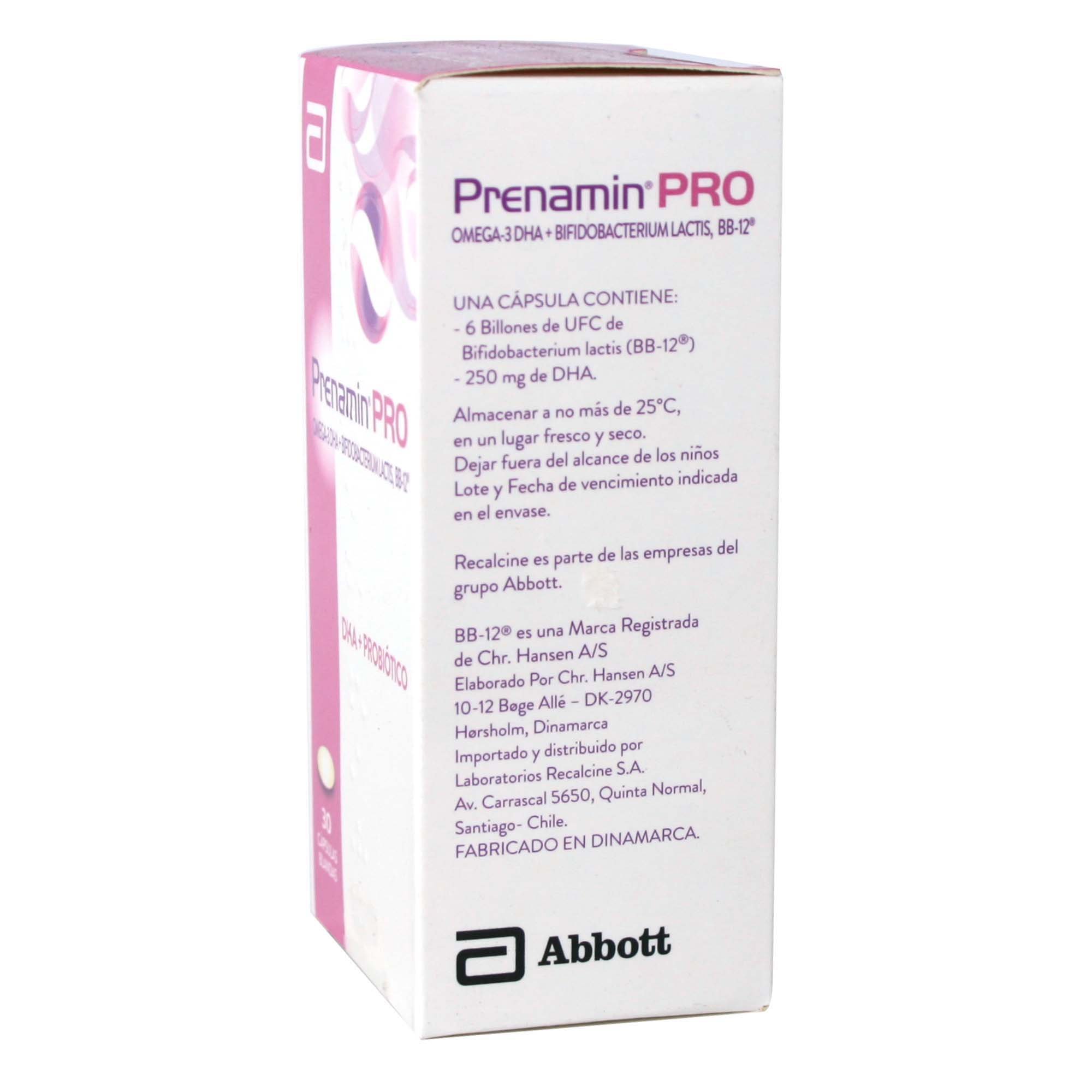 Prenamin PRO 30 Cápsulas Blandas | Cruz Verde