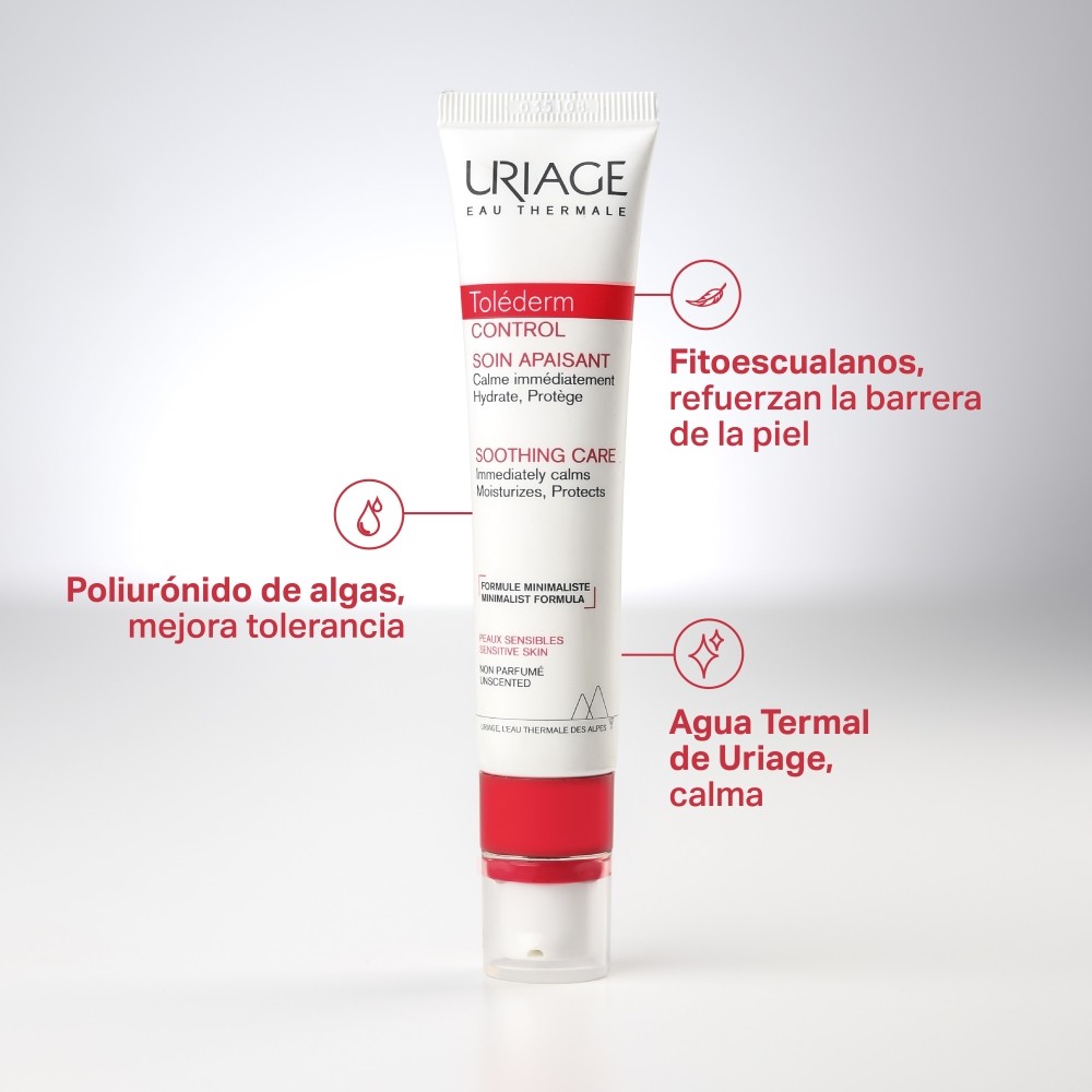 Crema Pieles Intolerantes Toléderm Control Ligera 40ml | Cruz Verde