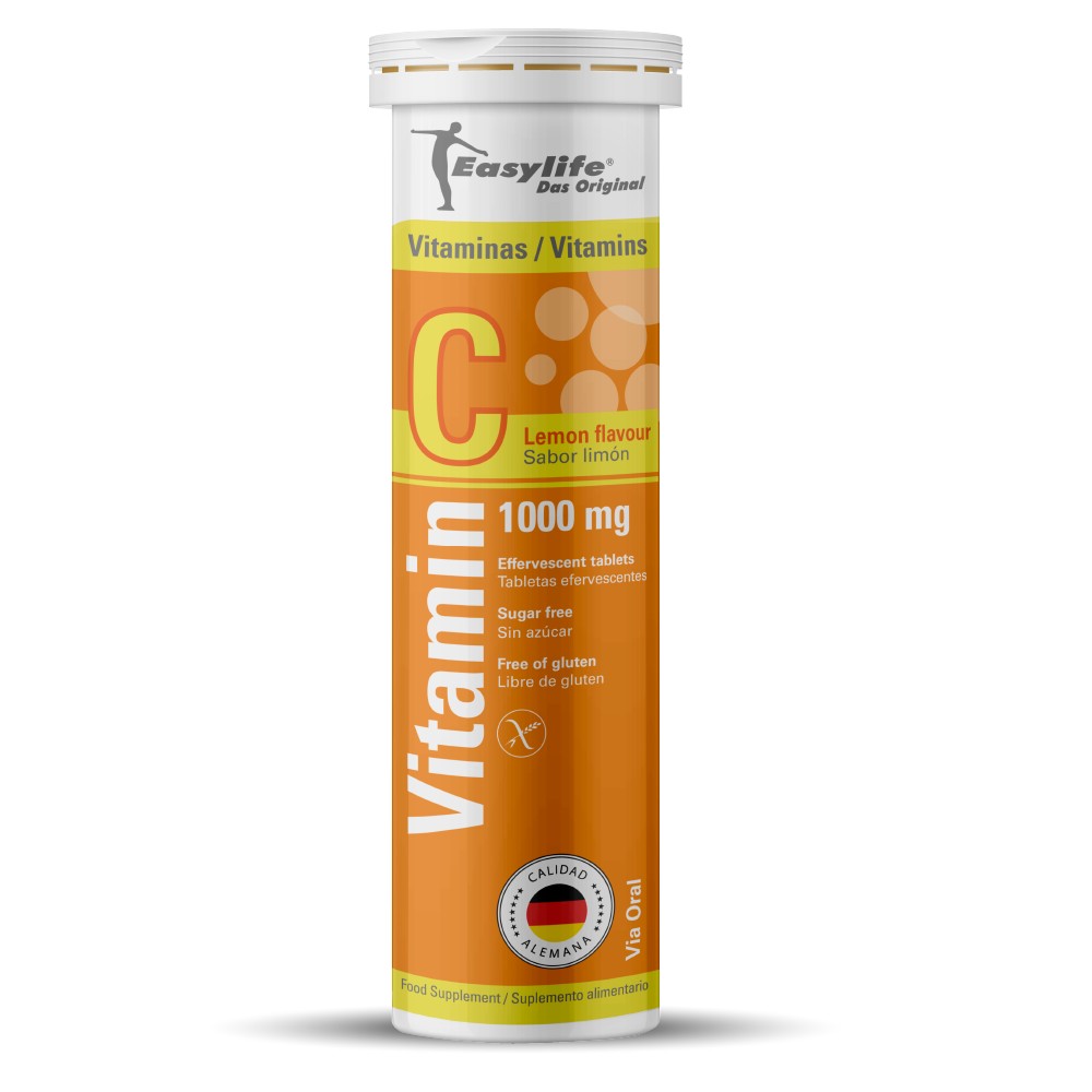Vitamin C 1000 mg 20 Tabletas Efervescentes - FarmaCompara
