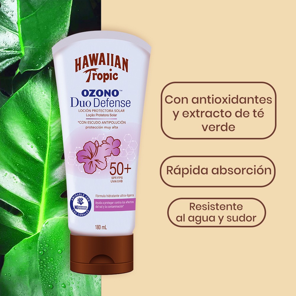 Protector Solar Ozono Duo Defense Spf50+ 180 mL | Cruz Verde