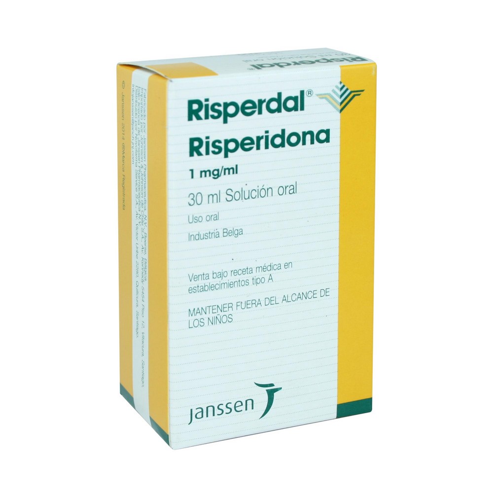 Risperdal Risperidona 1 mg Solución 30 mL | Cruz Verde