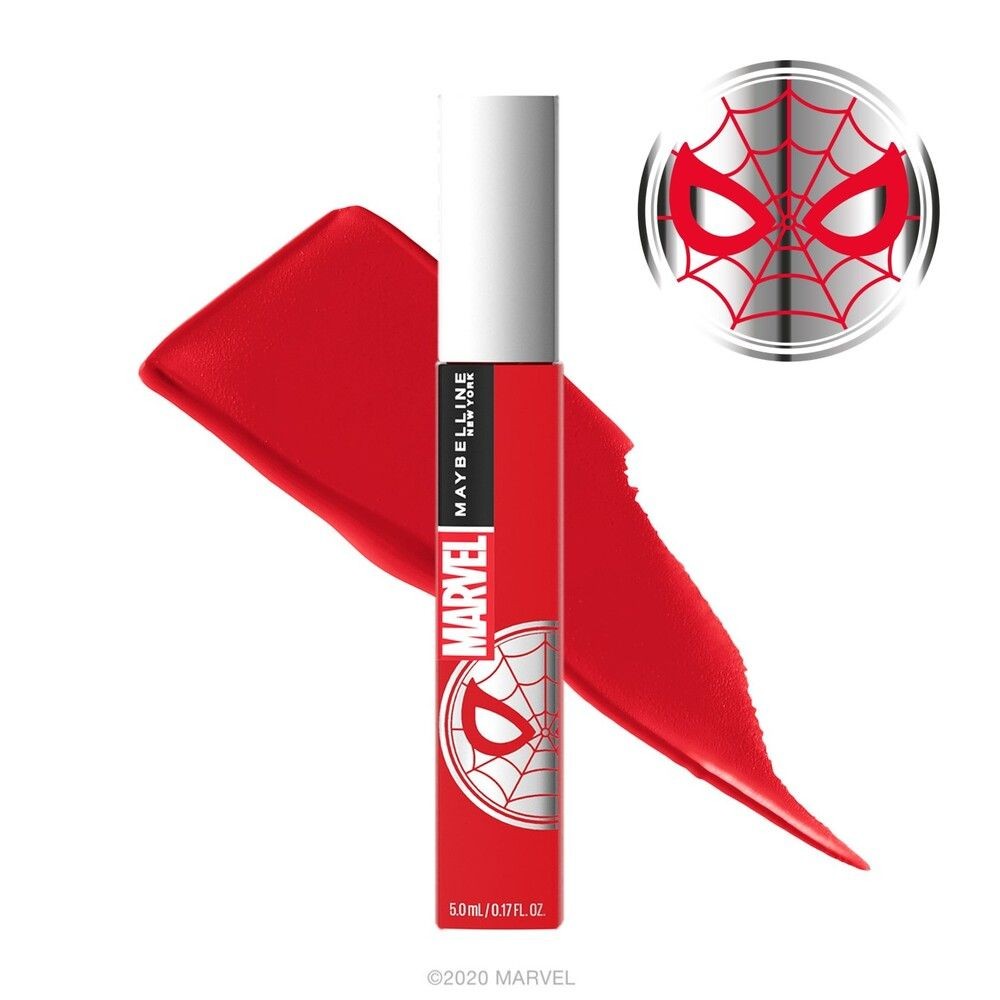 Marvel X Maybelline Labial Larga Duración Super Stay Matte Ink 20 Pioneer | Cruz Verde