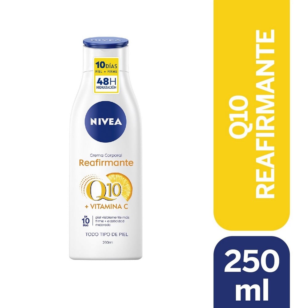 Crema Corporal Reafirmante Q10 250 mL - FarmaCompara