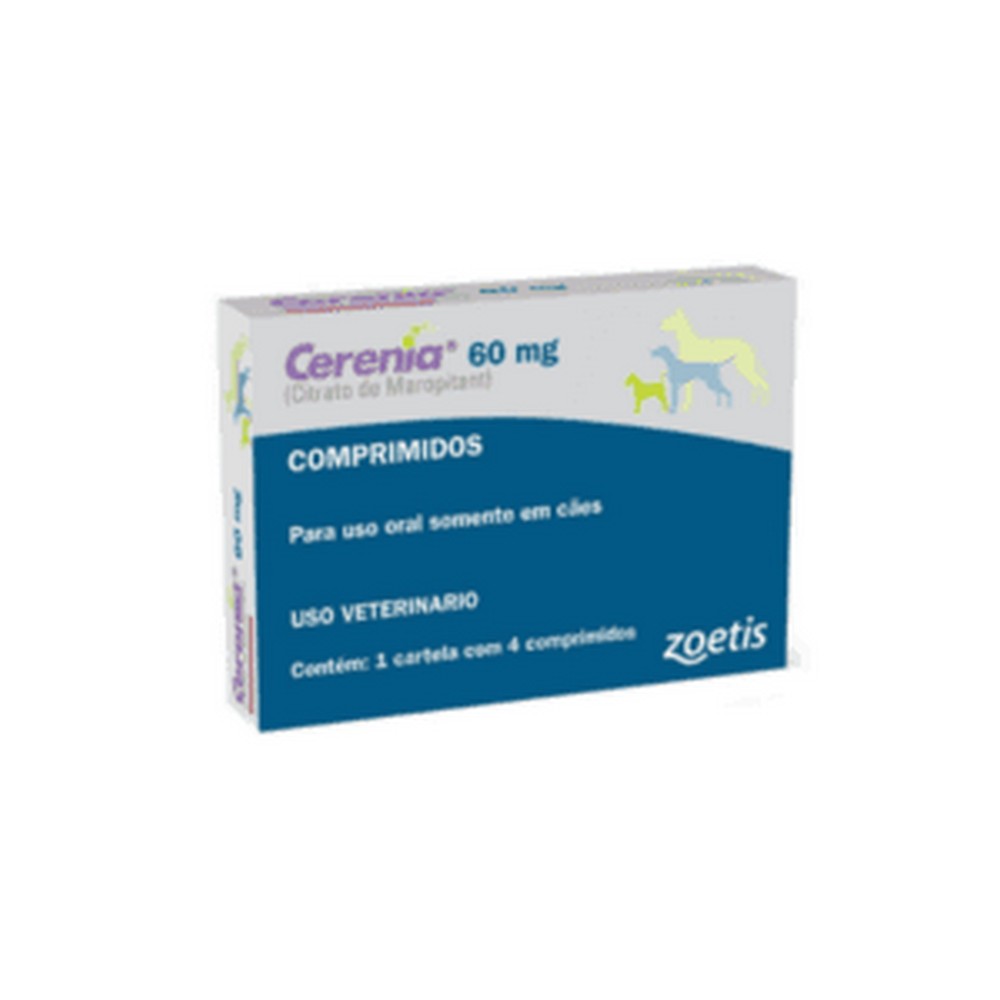 Cerenia 60 mg 4 Comprimidos | Cruz Verde