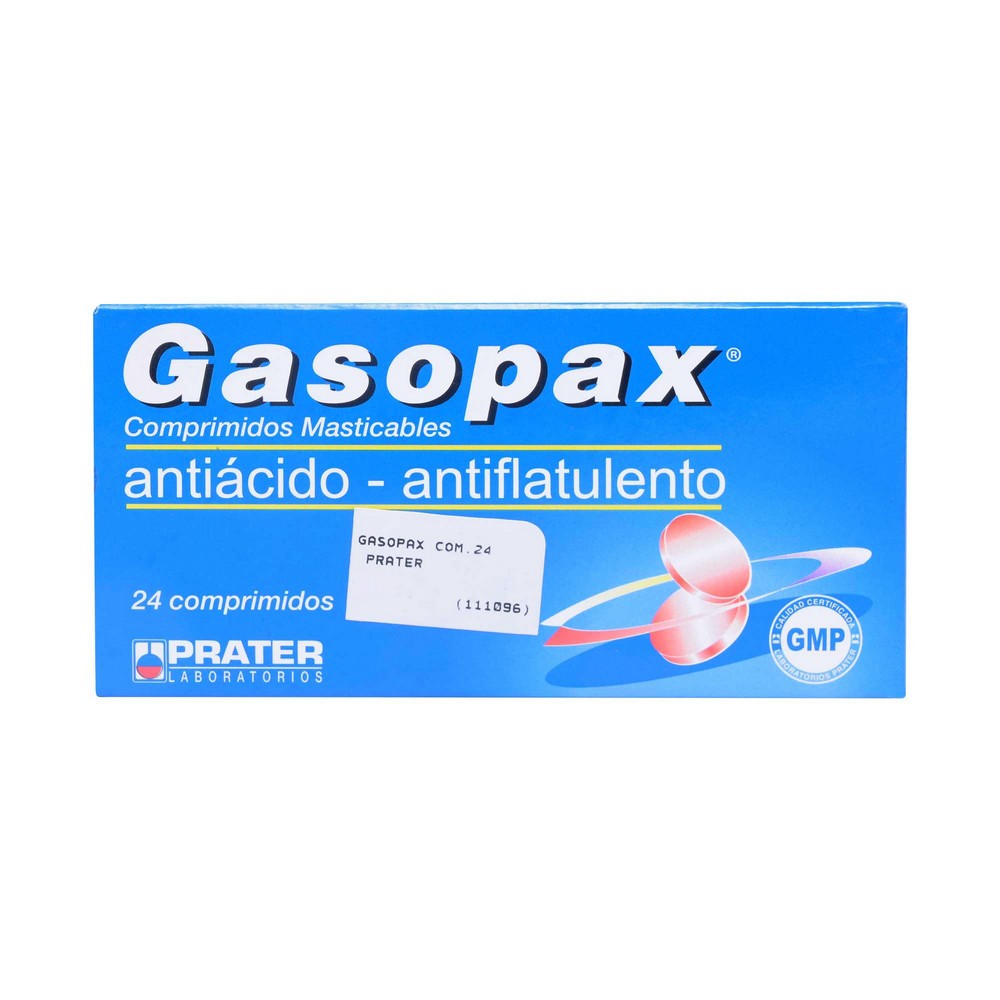 Gasopax Simetic 200 mg 24 Comprimidos | Cruz Verde