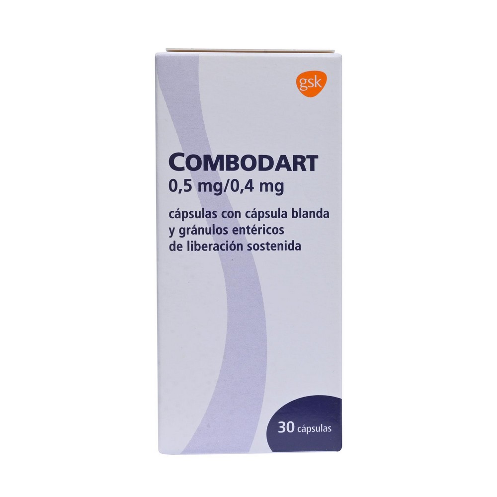 Combodart 0,5/0,4 - 30 cápsulas blandas
