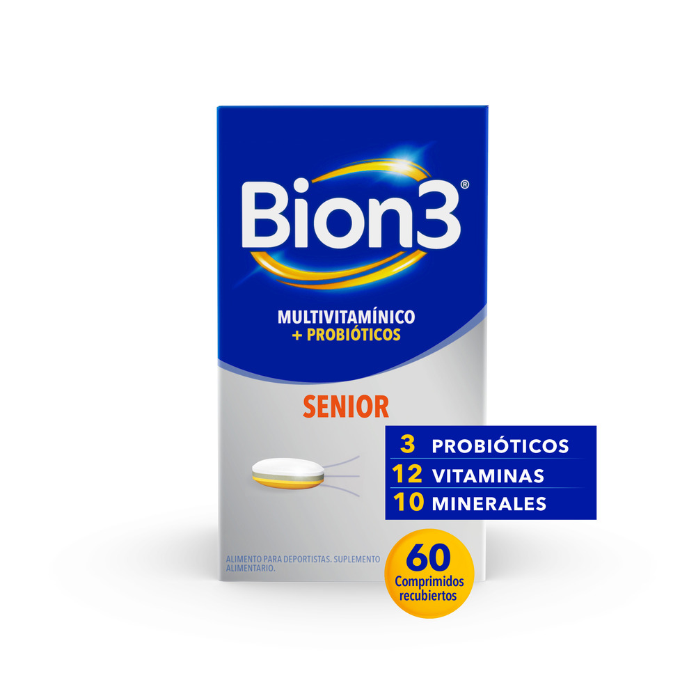 Bion 3 Senior 60 Comprimidos Recubiertos - FarmaCompara