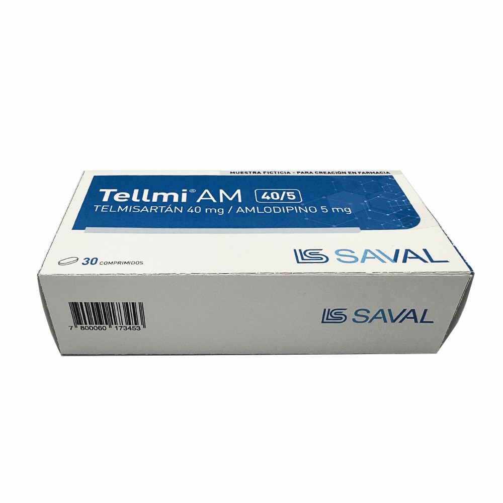 Tellmi AM (40 / 5 mg) 30 Comprimidos|Cruz Verde | Cruz Verde