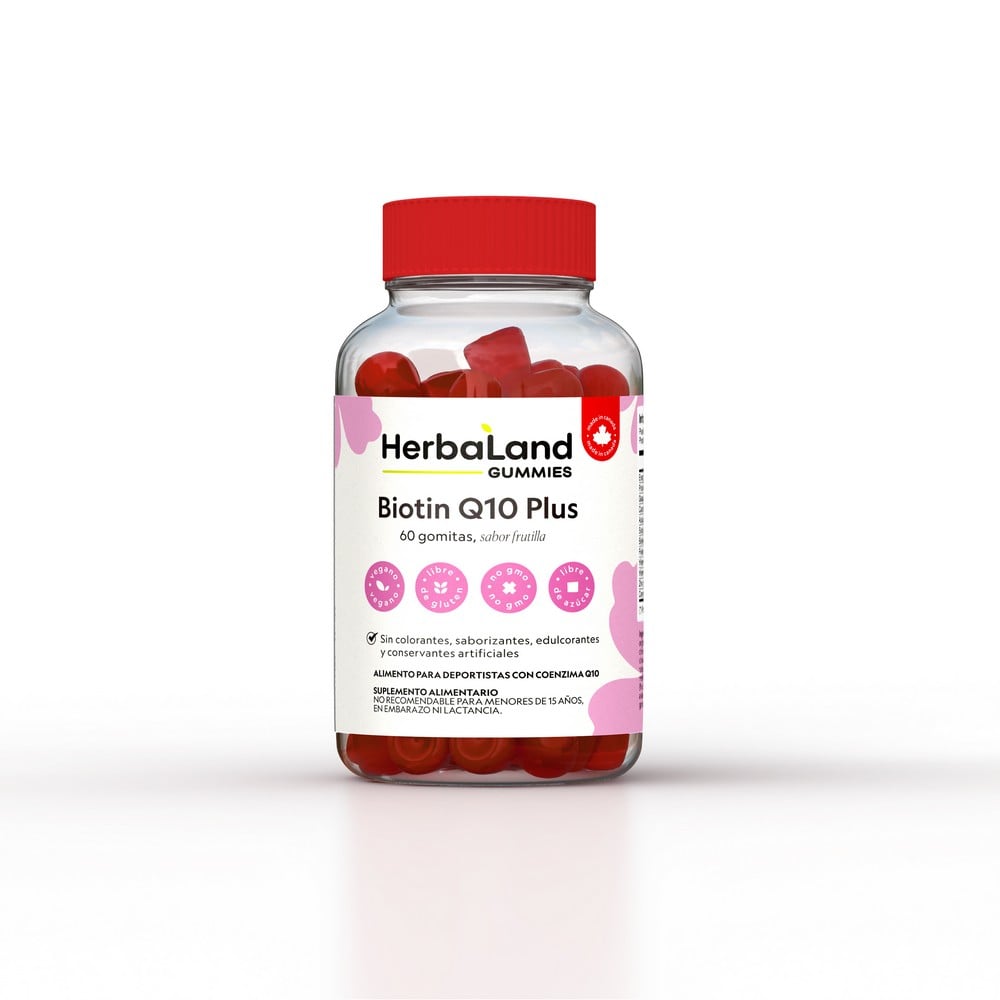 Gummies Biotin Q10 · Plus 60 Gomitas sin Gluten · Cruz Verde | Cruz Verde