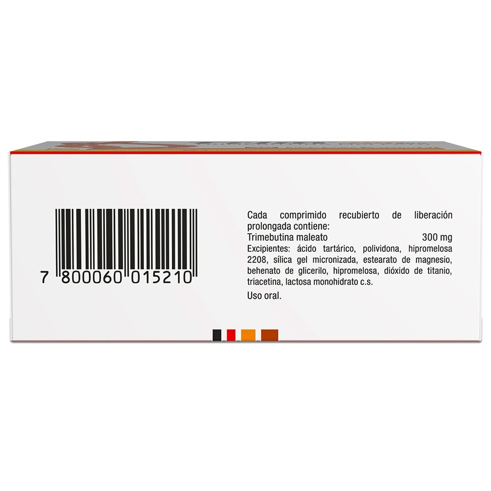 Trim Trimebutino 300 mg 30 Comprimidos Liberación Prolongada | Cruz Verde