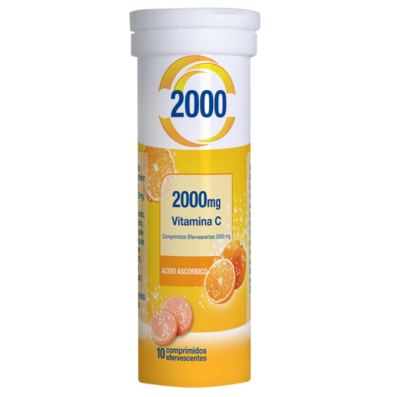 Cebion Vitamina C 2000 mg 20 Comprimidos Efervecentes | Cruz Verde