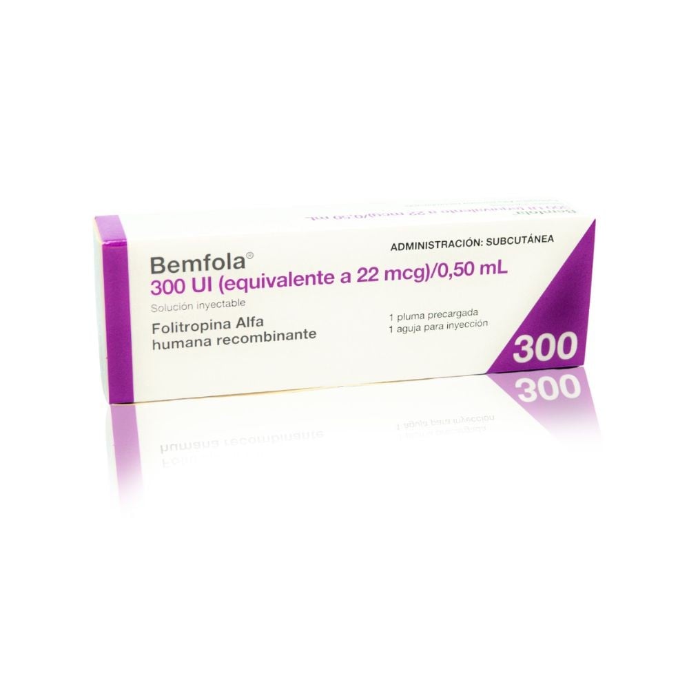 Bemfola Solucion Inyectable Subcutaneo 300Ui (22Mcg) 0,50mL | Cruz Verde