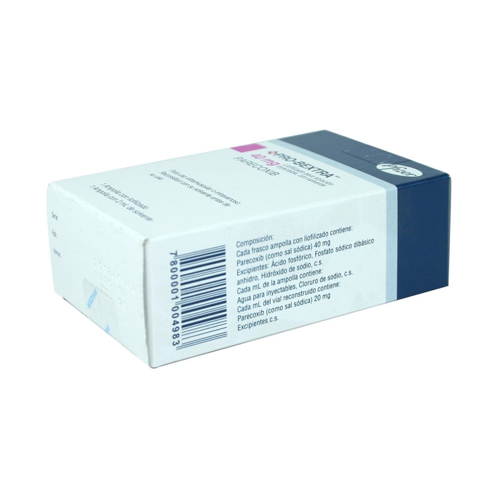 Pro-Bextra Parecoxib 40 mg 1 Ampolla | Cruz Verde