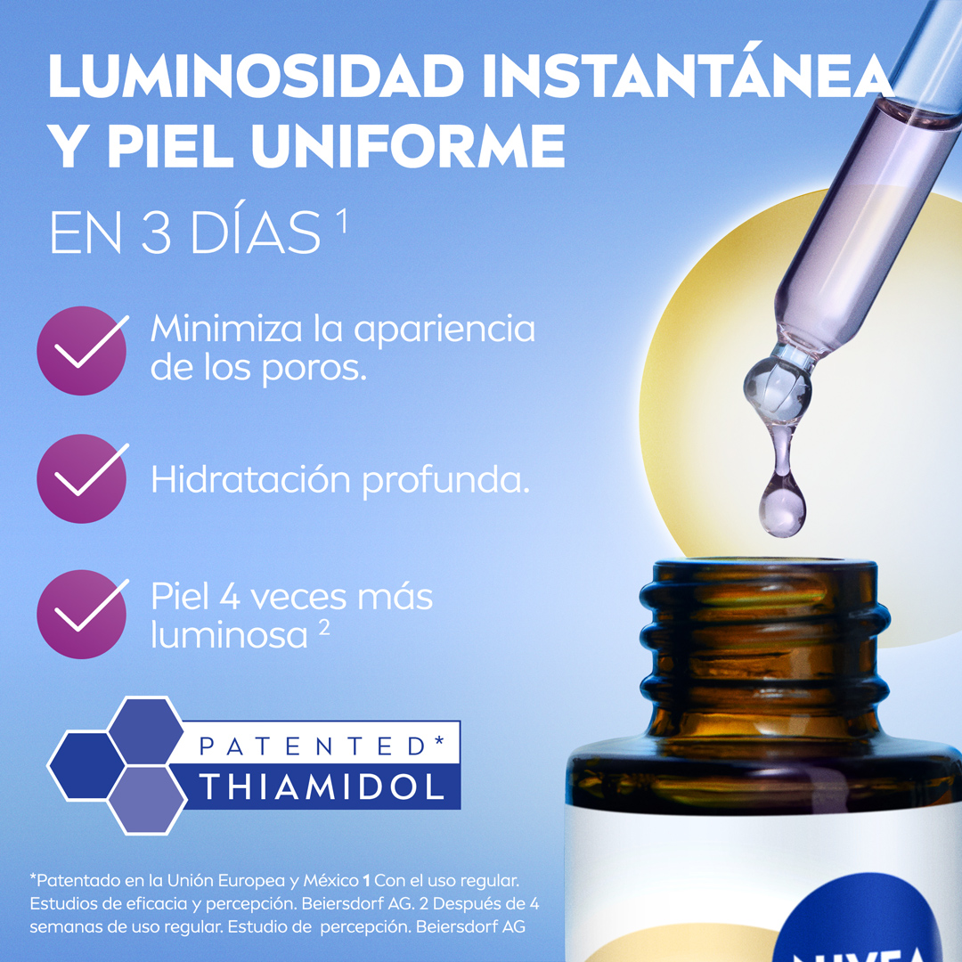 Nivea Luminous630 Skin Glow Serum Glow Instantáneo 30Ml | Cruz Verde