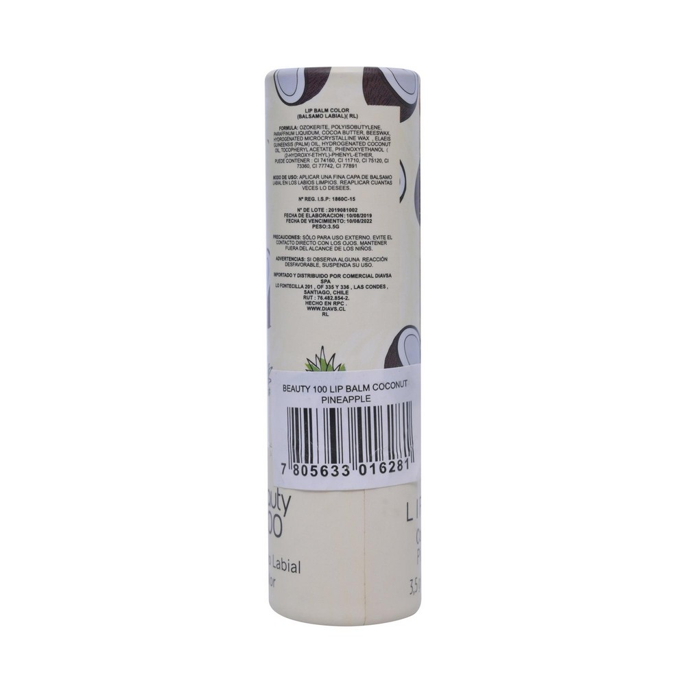 Bálsamo Labial Coconut Pineapple | Farmacias Cruz Verde