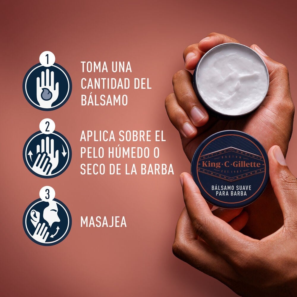 Bálsamo para Barba King C 75ml | Cruz Verde
