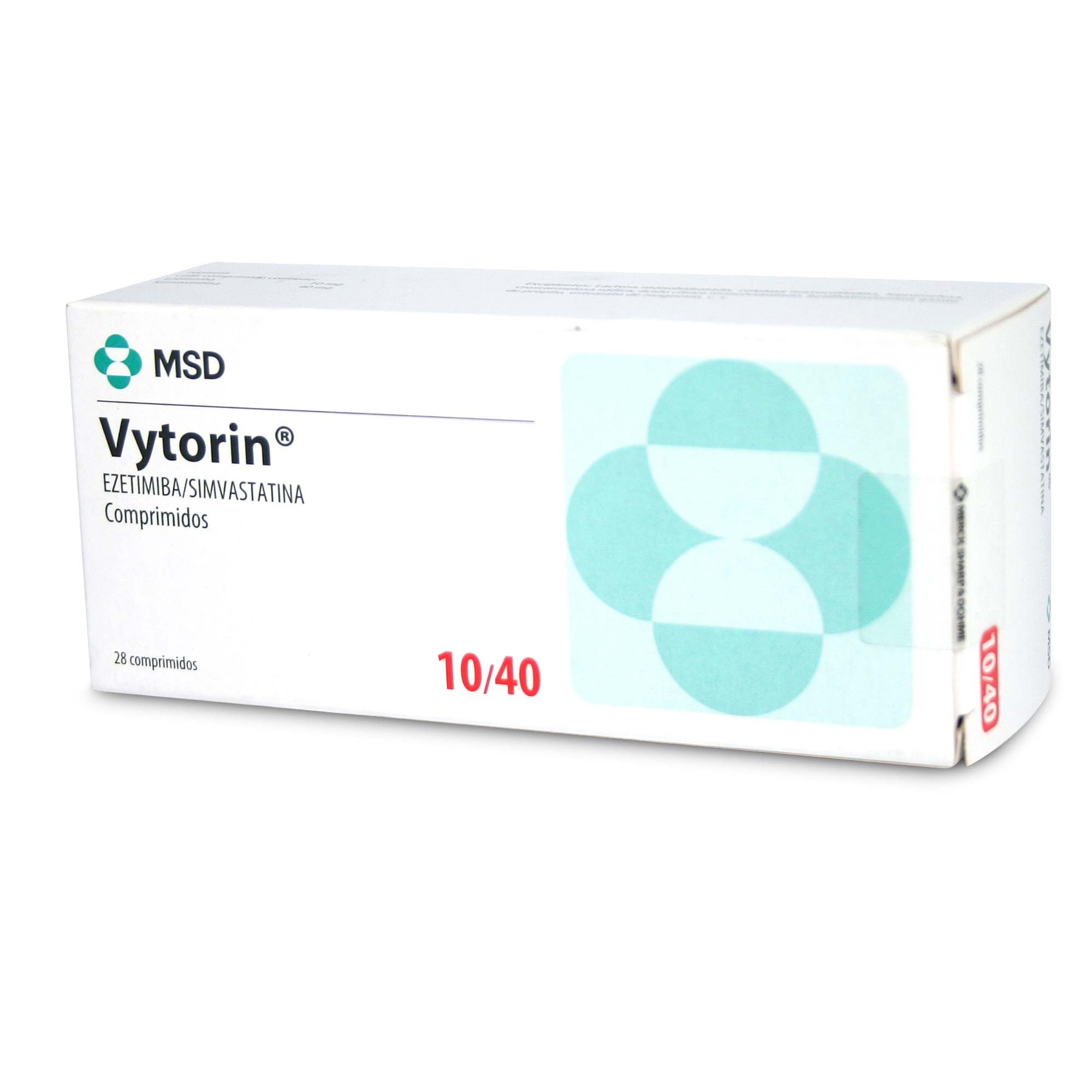 Vytorin Simvastatina 40 mg 28 Comprimidos | Cruz Verde