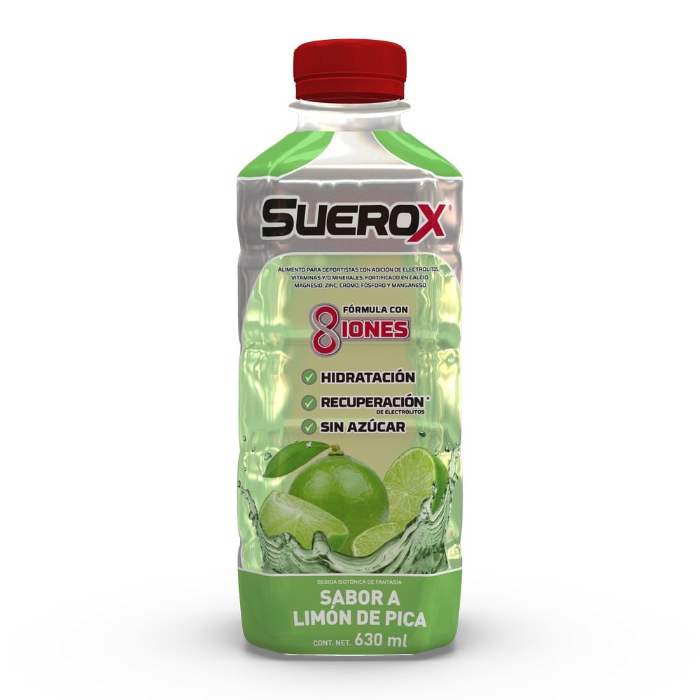 Suerox sabor Limón De Pica 630 mL | Cruz Verde
