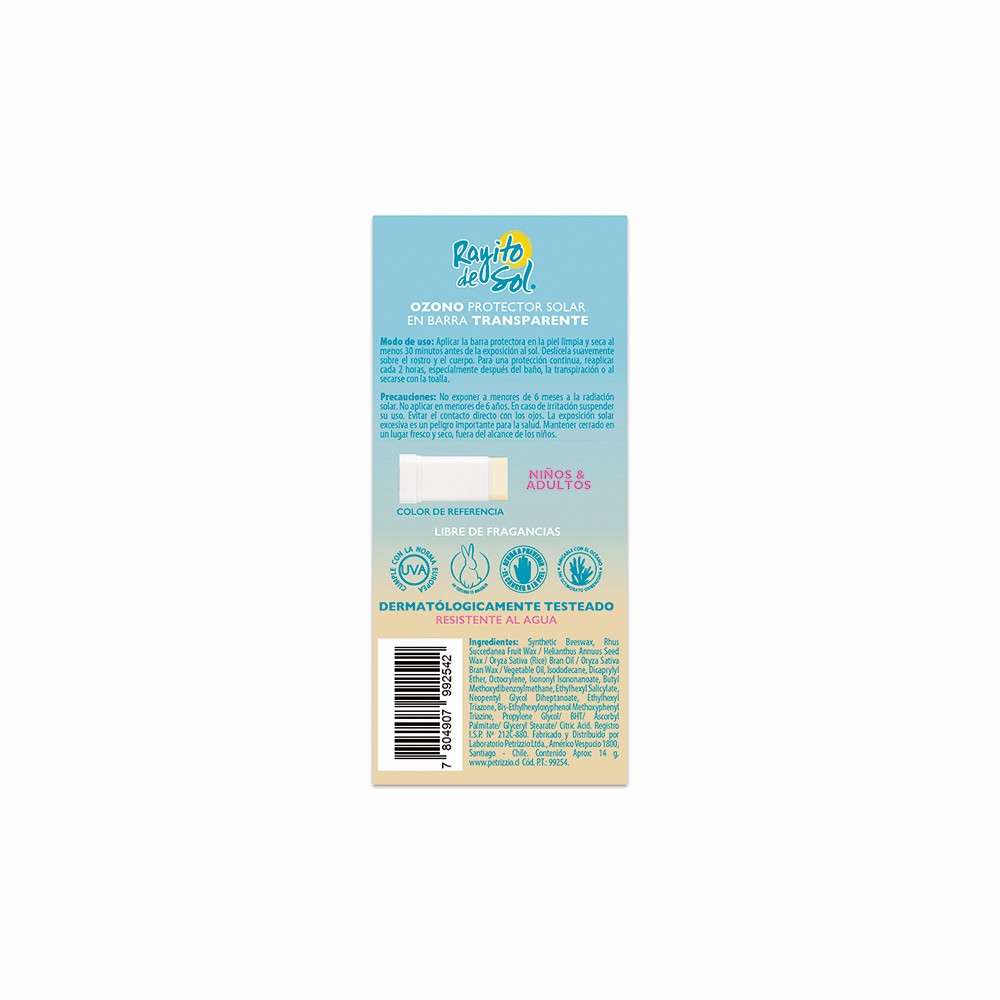 Protector Solar en Barra FPS 50 Kids Stick | Cruz Verde