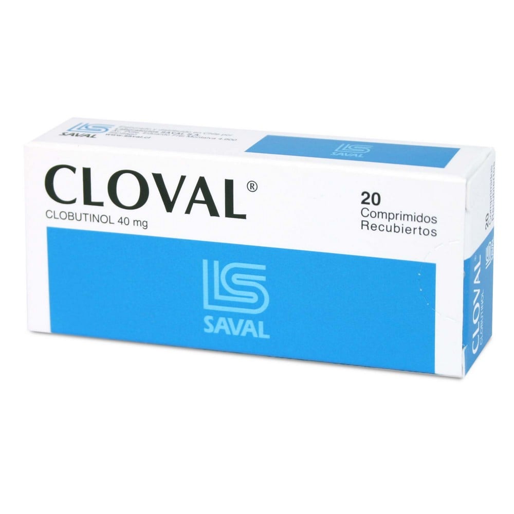 Cloval Clobutinol 40 mg 20 Comprimidos | Cruz Verde