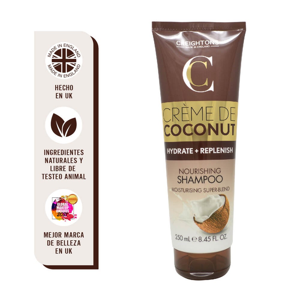 Shampoo Hidratante Creme De Coconut & Keratin Moisturising 250 mL ...