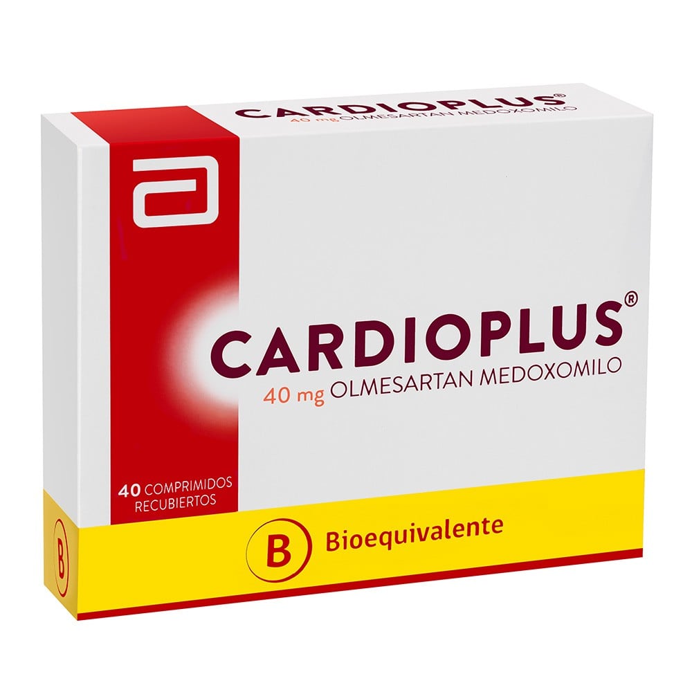 Cardioplus 40 mg 40 Comprimidos Recubiertos | Cruz Verde