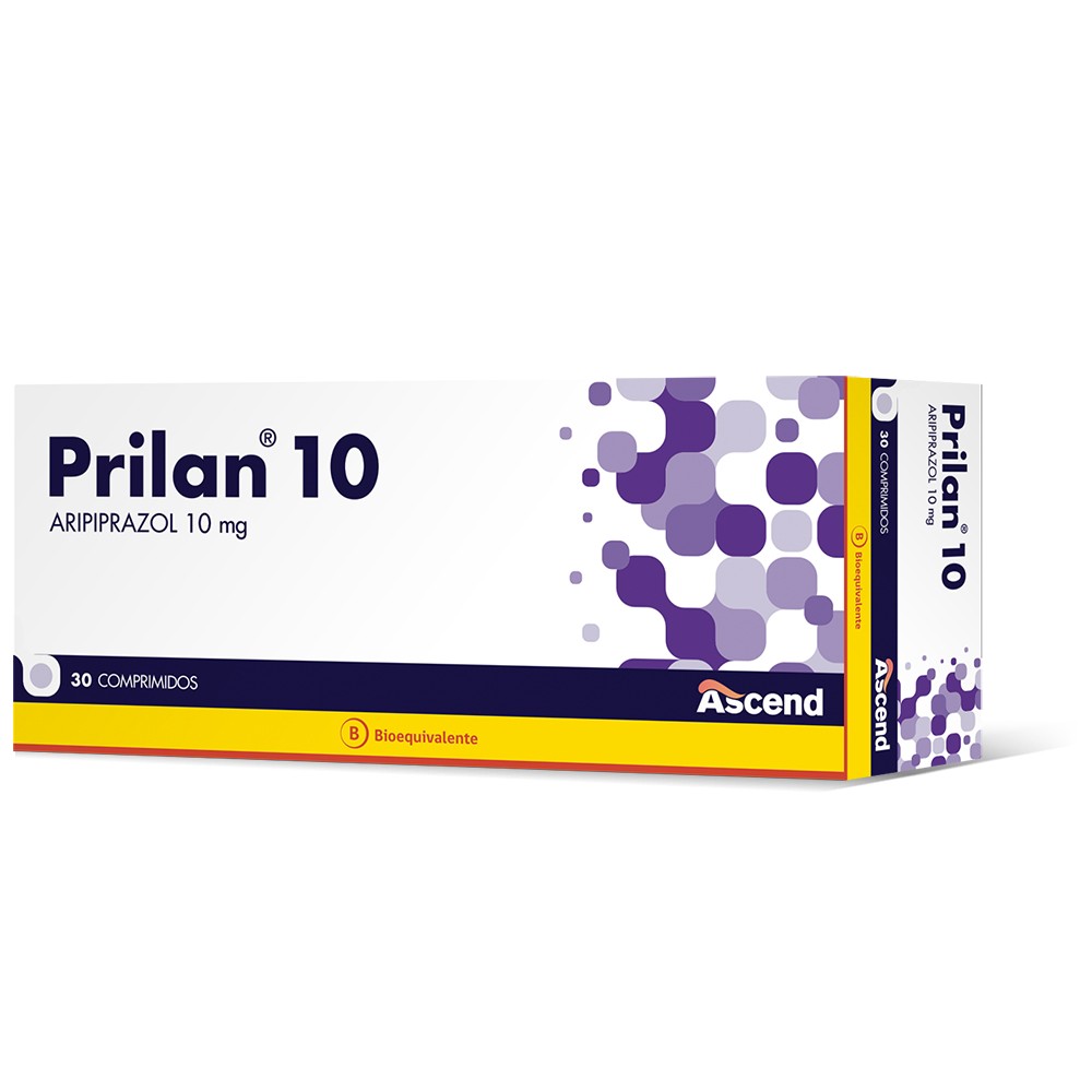 Prilan Aripiprazol 10 mg 30 Comprimidos | Cruz Verde