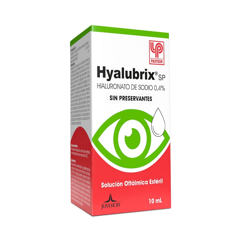Hyalubrix Sp Solucion Oftalmica Esteril 0,4% Libre De Preservantes 10 ...