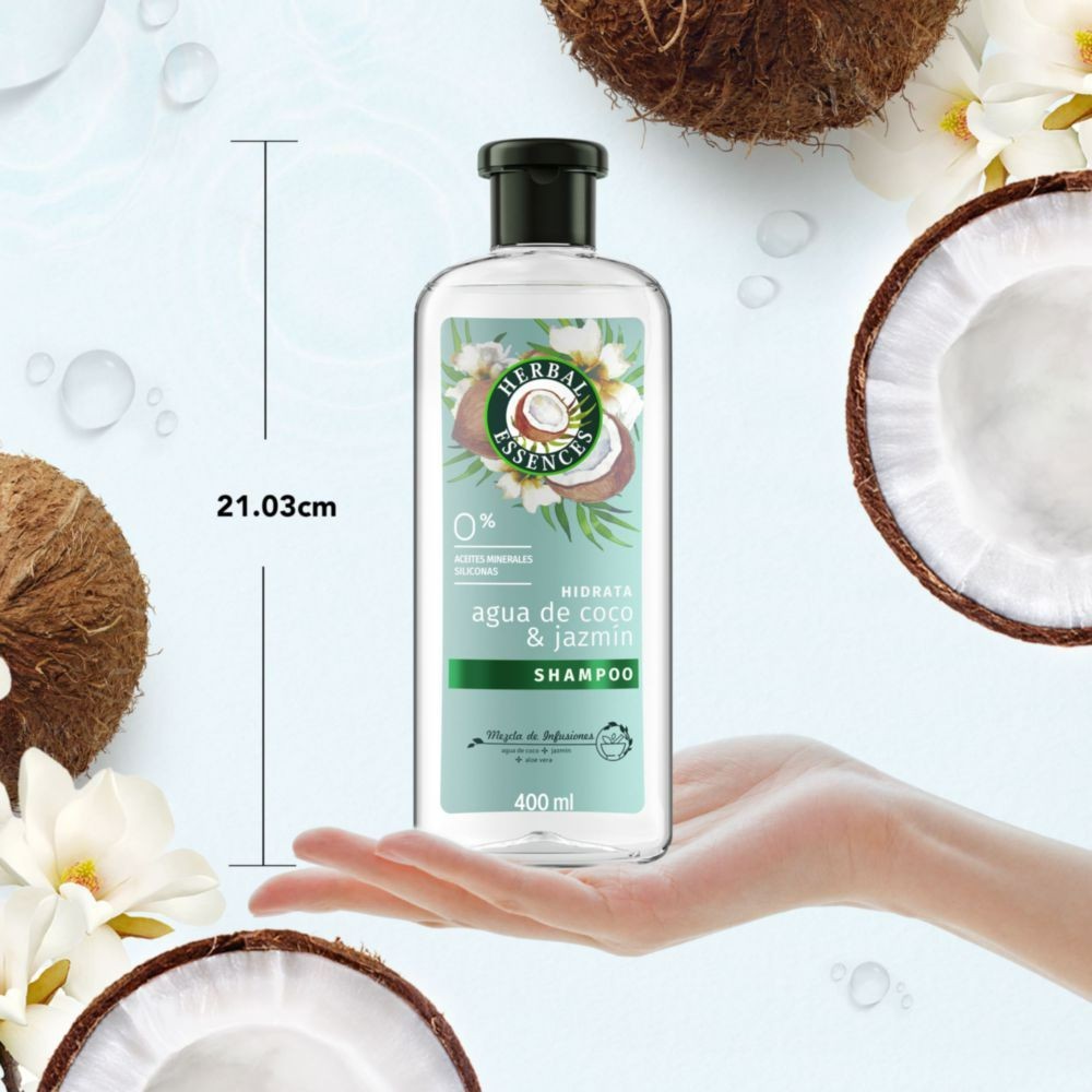 Shampoo Classic Hidrata Agua de Coco & Jazmín 400 ml | Cruz Verde