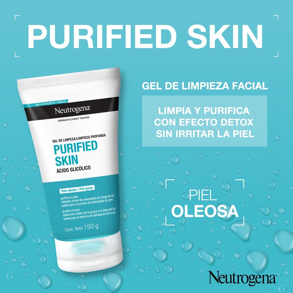 Gel De Limpieza Purified Skin 150 gr | Cruz Verde