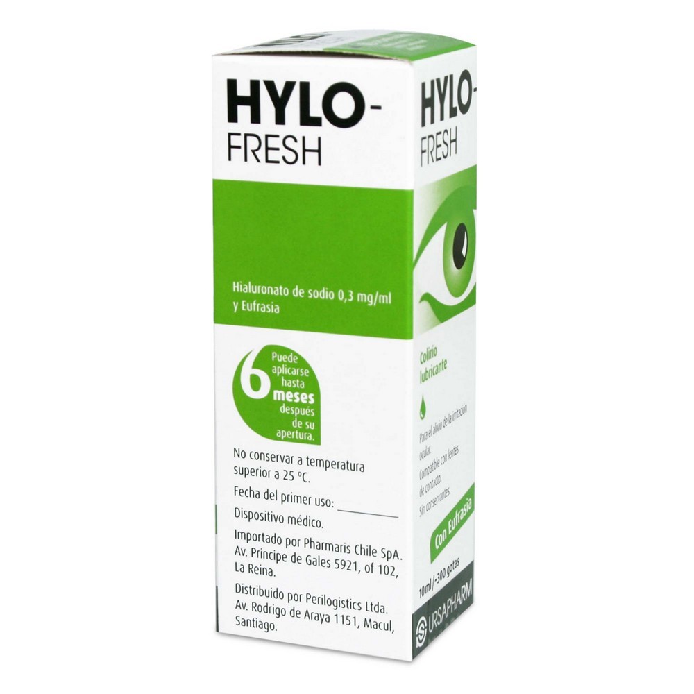 Hylo-Fresh Colirio Hialuronato De Sodio / Eufrasia 0,3 mg Solución ...