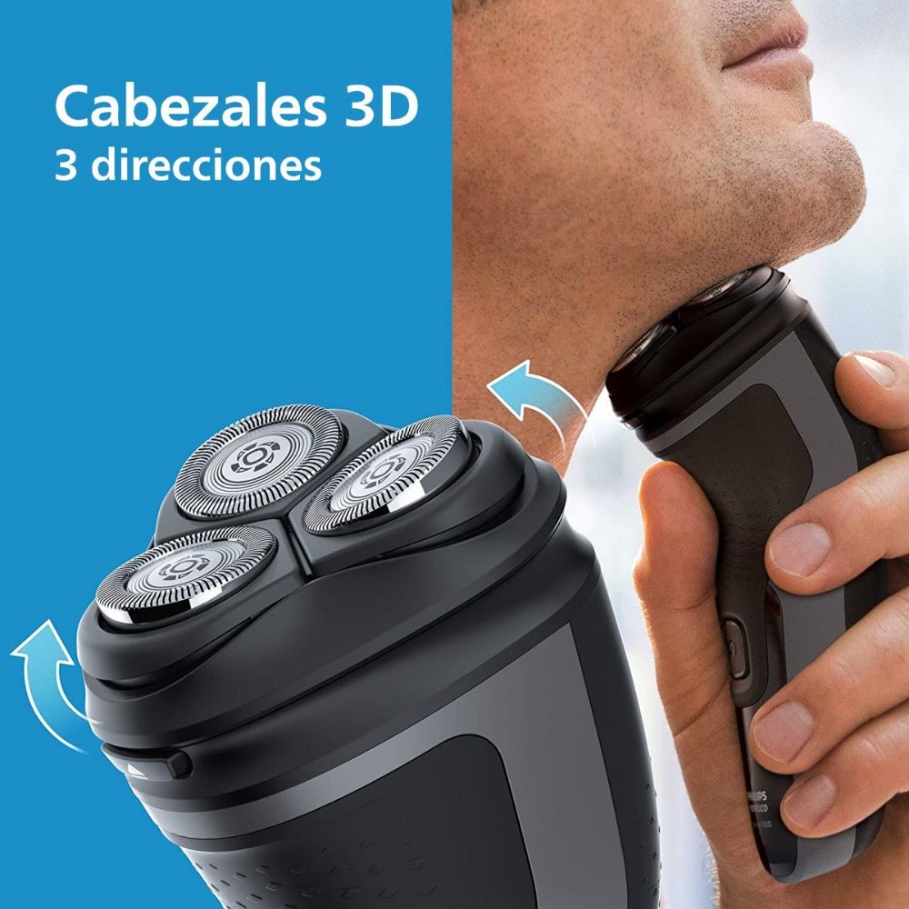 Afeitadora Eléctrica Philips Serie 1000 - S1121/41 con cuchillas ...