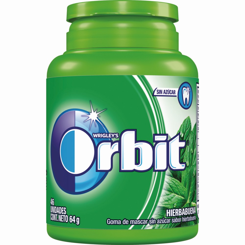 Orbit Chicles Hierbabuena Sin Azúcar 46 G | Cruz Verde