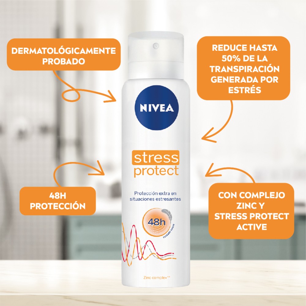 Desodorante Spray Stress Protect 150 mL | Cruz Verde
