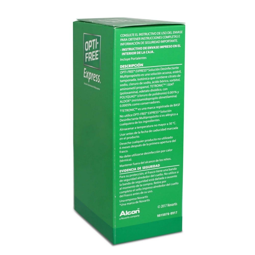 Opti Free Express Solución 120 mL | Cruz Verde
