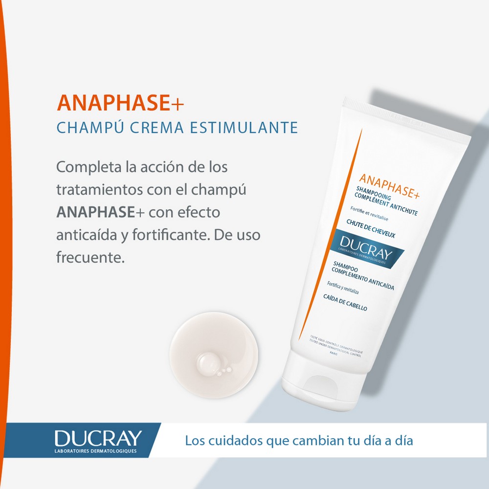 Anaphase+ Shampoo Crema Estimulante Anti-Caida 200 mL | Cruz Verde