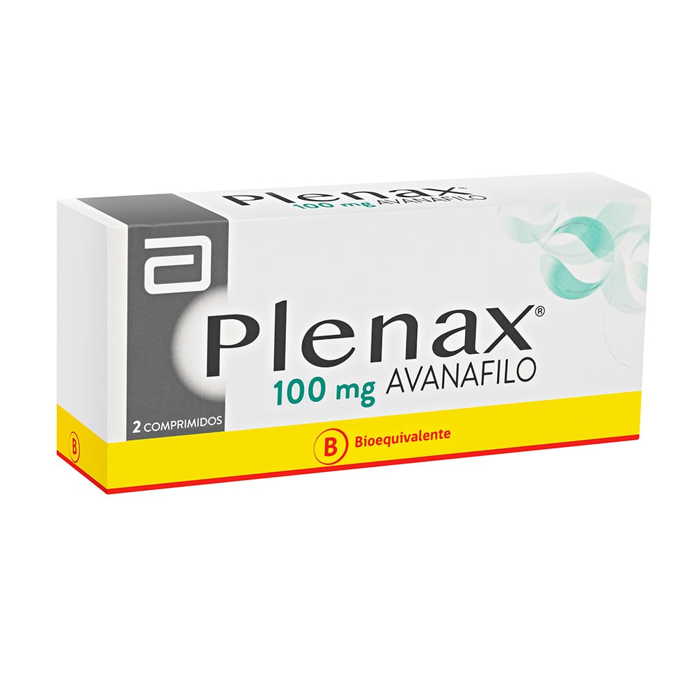 Avanafilo 100 mg 2 Comprimidos | Cruz Verde