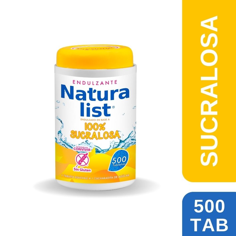 Naturalist Sucralosa 500 Comprimidos | Cruz Verde